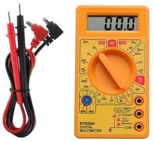 PAC Digital Multimeter with Buzzer Square Wave Output Voltage Ampere ...