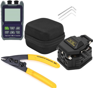 Techtest Optical Power Meter 3 in 1 with Optical Fiber Cleaver ...