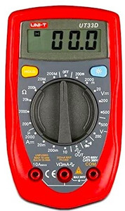 DiscreteSignals UT33D (Original)-UNI-T Palm Size Multimeter Digital ...