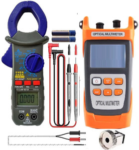 Techtest 2 in 1 Fiber Optic Multimeter Fc Sc Optical Power Meter ...