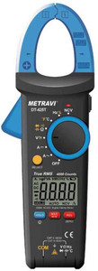 Metravi DT-425T TRMS AC/DC Auto-ranging Digital Clamp Meter 600A with ...