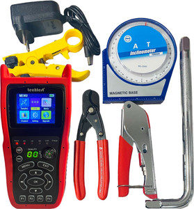 Techtest Dth Kit Satellite Finder, Crimping Tool, Wire Cutter Socket 10 ...