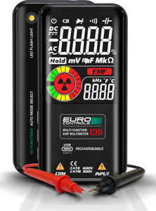 Euro Controls E20 20 in 1 Multimeter - AC-DC Volt/Resistance ...