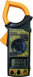 SIGMA AC Clamp Meter M266 , Current Upto 1000 A Digital Multimeter ...