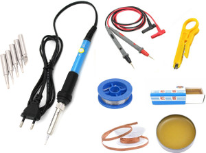Crafts Haveli Soldering Iron 60V & Wire MiniWireStripper, 4in1 ...