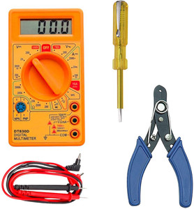ACP ENTERPRISES Digital Multimeter for AC/DC Measuring Voltage Current ...
