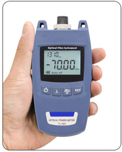 New Trensh Optical Power Meter Universal Mini Fiber Meter Digital ...