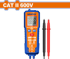 Wadfow Digital Multimeter, Smart Function AC/DC Voltage Resistance ...