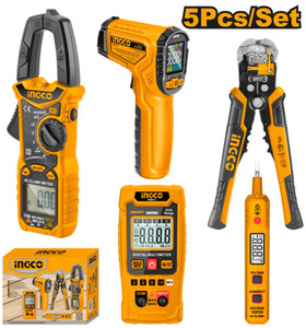 INGCO Clamp Meter, Test Pencil, Infrared Thermometer, Voltage-detecting ...