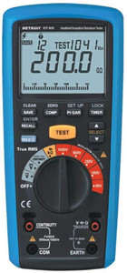 Metravi DIT-909 Digital Insulation Tester with Remote Test Probe & USB ...