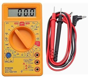 Quick Click Goods Digital Multimeter | Diode And Transistor Tester | AC ...