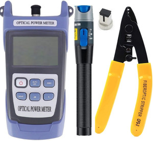 Techtest Optical Power Meter with 10mw Visual Fault Locator and 3 Holes ...