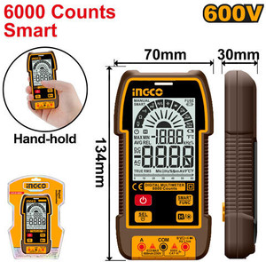 INGCO Digital Multimeter, True RMS 6000 Counts Digital Multimeter Price ...