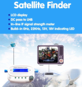 BALRAMA Digtial Satellite Finder DB Meter Satelite Signal Meter Solid ...