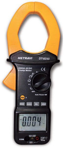 Metravi DT-8250 Big Jaw AC/DC Clamp Meter 2000A, Fully-protected, Auto ...