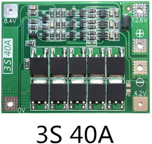 electrolight 3S 40A BMS Board 18650 Lithium Battery Protection Board ...