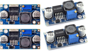 shockley LM2596 & XL6009 DC Buck Boost Converter Module COMBO (2 Pc ...