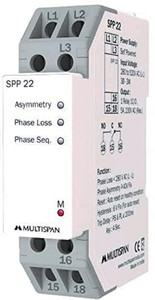 MULTISPAN SPP-22 Single Phase Preventer Relay Multipurpose Controller ...