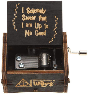 RVM Toys Wooden Harry Potter Music Box Vintage Hand Crank Classical ...