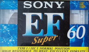 Sony EF super60- 60 minutes(import blank music cassette) Audio CD ...