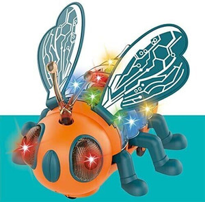 RAGVEE Lighting/Funny Musical Bee Toy 360 Degree Rotation with Flashing ...
