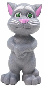 AKTOON TOYS Talking Tom Cat with Touch Recording Story - Talking Tom ...