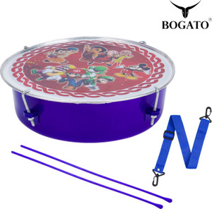BOGATO™ Baby Dhol Dholak For Kids Musical instrument For Children ...
