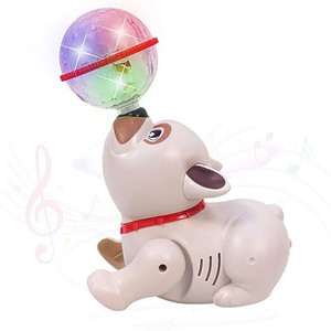 Goyal's Musical Dancing Dog Toy with Flashing Lights - Musical Dancing ...