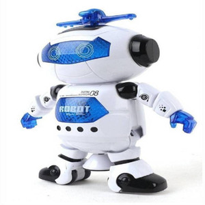 Haulsale Musical Dancing Robot Toy for Kids with Flashing Lights ...