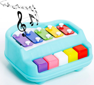 Nizomi Xylophone Piano 8 Metal Nodes Musical Toy For Kids Educational ...