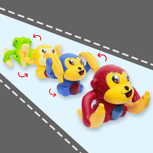NPU Dancing Monkey Toys For Spinning Rolling Tumble Musical Banana ...