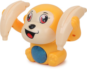 YAJNAS Clapping Monkey Musical Toy, Dancing Rolling Monkey Tumbling ...