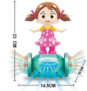 KAWASONY 360° Rotating Musical Dancing Revolv Girl Doll Toy - 360 ...