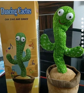 SatyaTech Dancing cactus Toy Talking Cactus Plant - Dancing cactus Toy ...