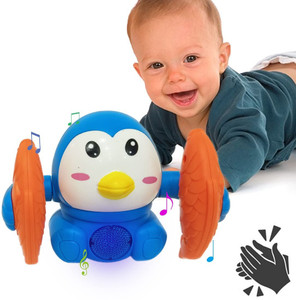 Wembley 360 Degree Spinning Rolling Tumble Fish Penguin Toy with Sound ...