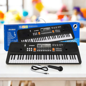 Kid Kraze 61-Keys Musical Keyboard Piano with Mic for Kids Analog ...