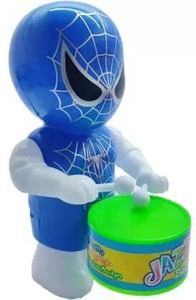PRV TOYS Spider-Drummer Toy Dancing Musical Drum Toy - Key Operated ...