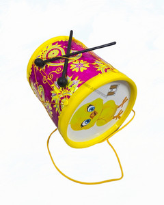 Banke Ji Enterprises Drum Set for Kids Punjabi Dhol Music Play Toy ...