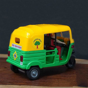 Crafts Export Plastic Pull Back Auto Rickshaw 3 Wheeler Auto Rikshaw ...