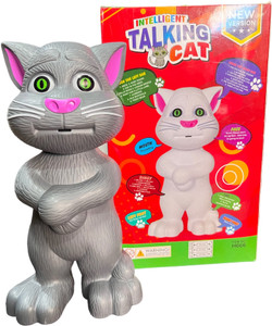 Akidzone Tom Cat with Recording Music Voice Stories and Touch ...