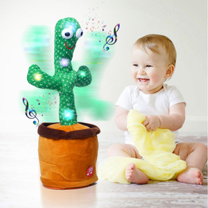 toytopiaa Dancing Cactus & Talking Musical Cactus Toy Rechargeable ...
