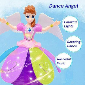 hda group Angel Girl Dancing Doll with 360 Degree Rotating Princess ...