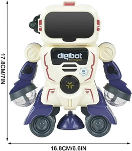 Acarya Dancing Robot Rotating Musical Toy 360° - Dancing Robot Rotating ...