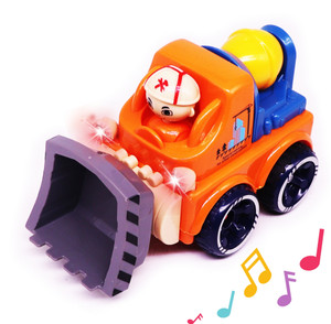 AZEENA Unbreakable Baby Cartoon Truck Toy for Kids, Bulldozer lorry Jcb ...