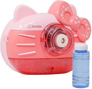 toysiee Bubble Camera Toys for Kids, Toddler with Music and Lights ...