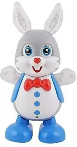shinetoy Dancing Rabbit with LED Lights Flashing and Music, Singing ...