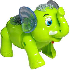 ADL CLEVER ELEPHANT BATTERY OPERATED WALKING ELEPHANT FUNNY WITH LIGHT ...