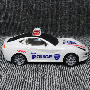 GoBaby Battery Operated Bump n Go Police Car Toy - Battery Operated ...