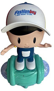 Nirmal Sales 360 Degree Rotating Cutest Musical Dancing Fashion Boy Toy ...