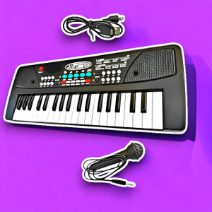 Mahi Zone 37-Key Musical Piano Keyboard with Microphone 430A1 Song ...